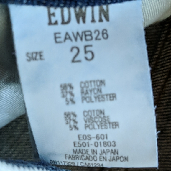 Edwin USA | Jeans | Edwin Japanese Denim Super Soft Distressed Flares ...